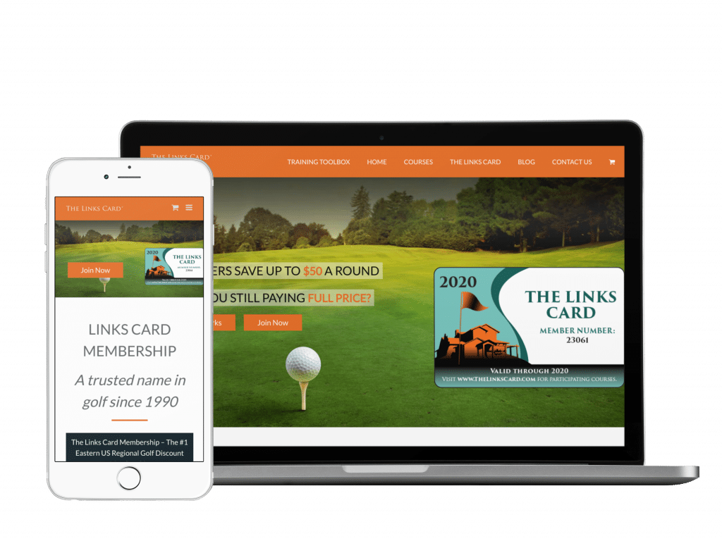 The Links Card - Home Golf Lifestyle Media